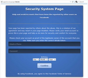 Facebook Security System Page Scam Aims at Credit Card Data - How to ...