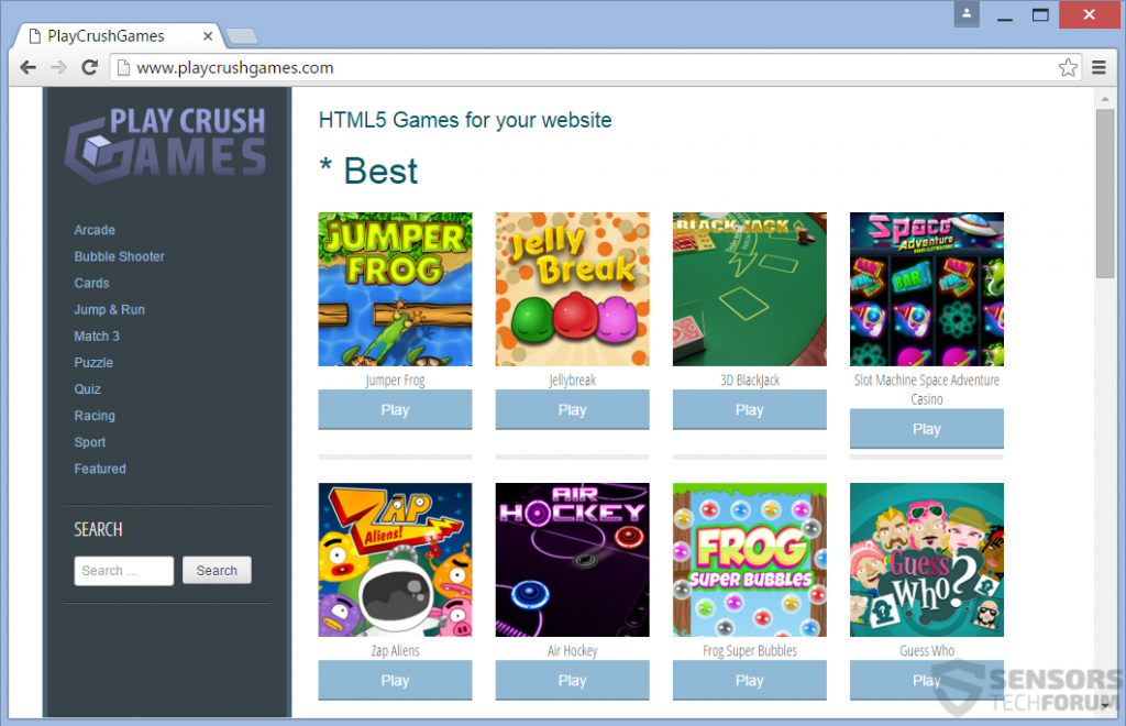 Remove PlayCrushGames(.)com Fully from Your PC - How to, Technology and ...