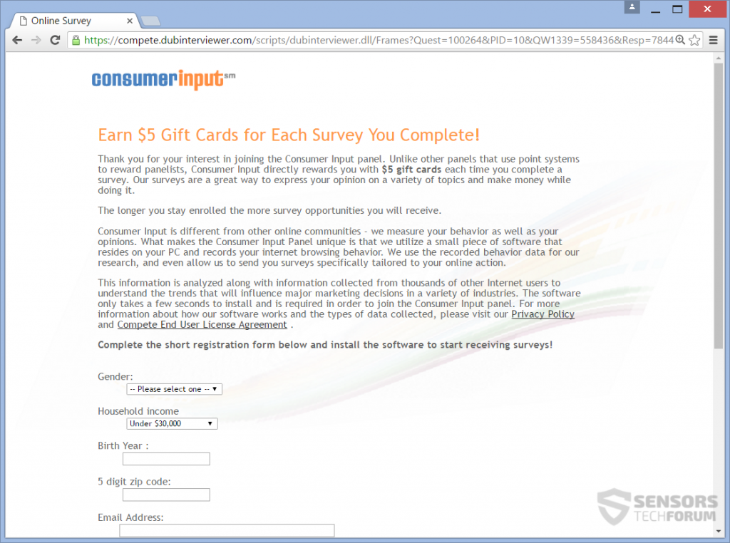 Remove ConsumerInput(.)com Advertisements - How to, Technology and PC ...