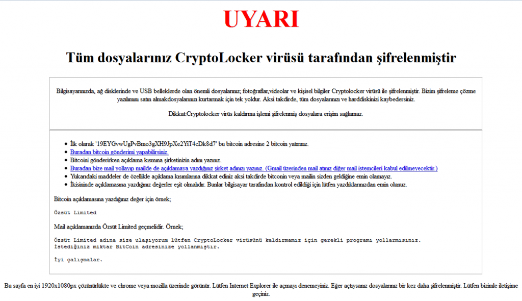 Remove Uyari Ransomware and Restore .locked Files - How to, Technology ...