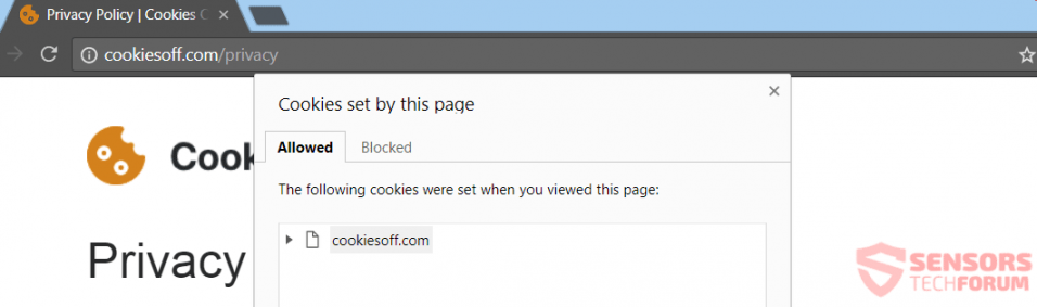 Remove Cookies On-Off Extension