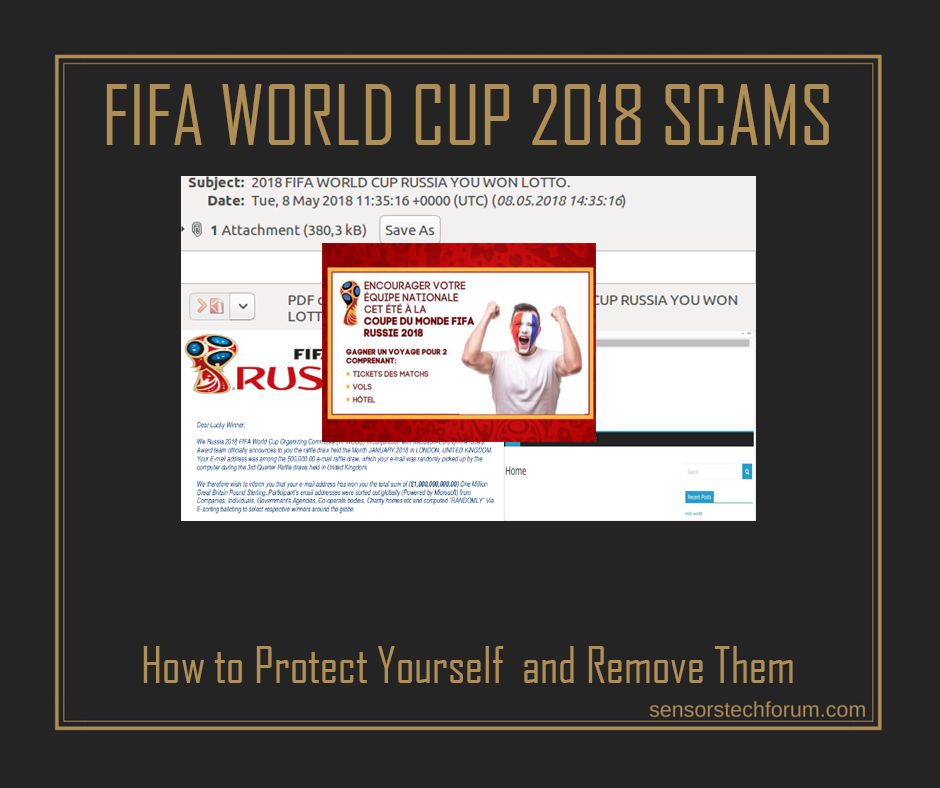 FIFA World Cup Russia 2018 Scam – How to Remove It