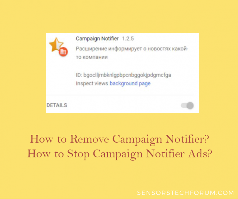 Campaign Notifier “Virus” – How to Remove It and Stop Ads