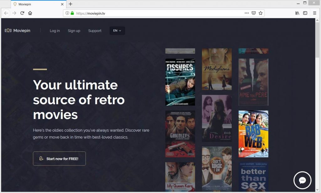 Remove Moviepin.tv Redirect