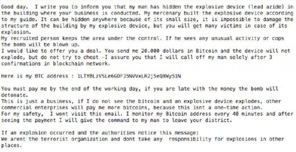 “My device is inside your building” Scam - Remove It