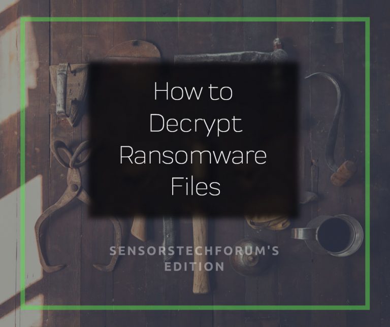 Ransomware Decryptors List (+ How to Decrypt Files Steps)