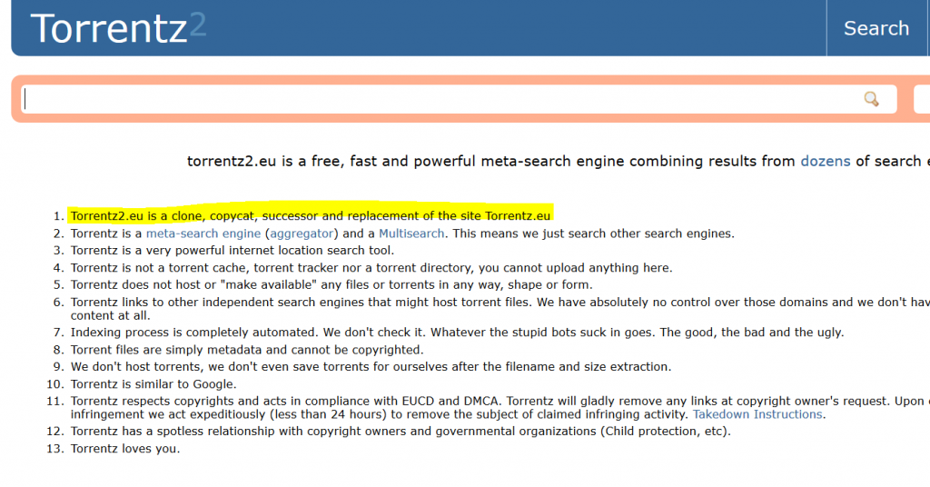 Torrentz2 Virus Redirect – How to Remove It