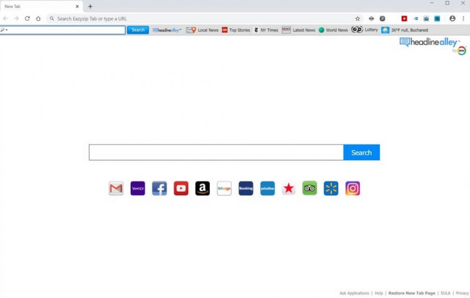 Remove Headline Alley Browser Hijacker Redirect Now