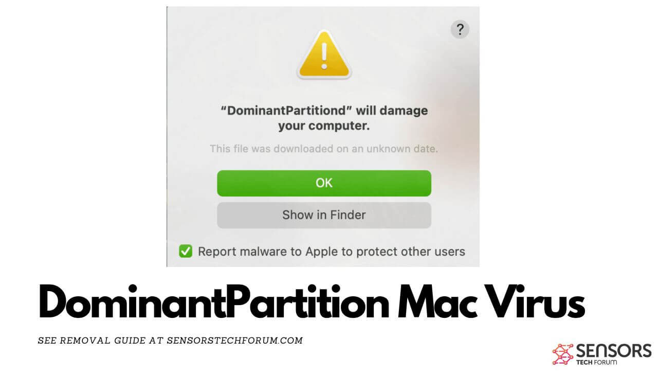 DominantPartition Virus Mac Removal Guide [Free Uninstall Steps]