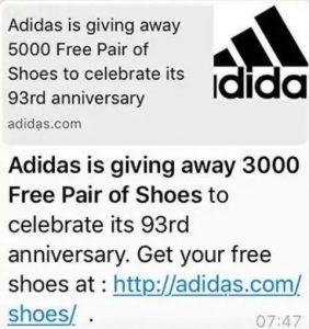 Adidas Scam Giveaway Virus Ads Removal Guide [Free Fix Steps]