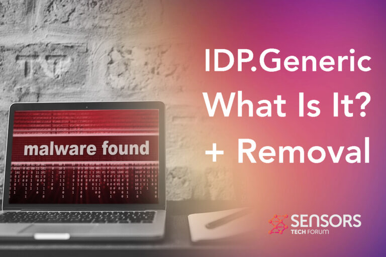 IDP.Generic Virus Bedeutung - Was ist es? [Removal Guide]