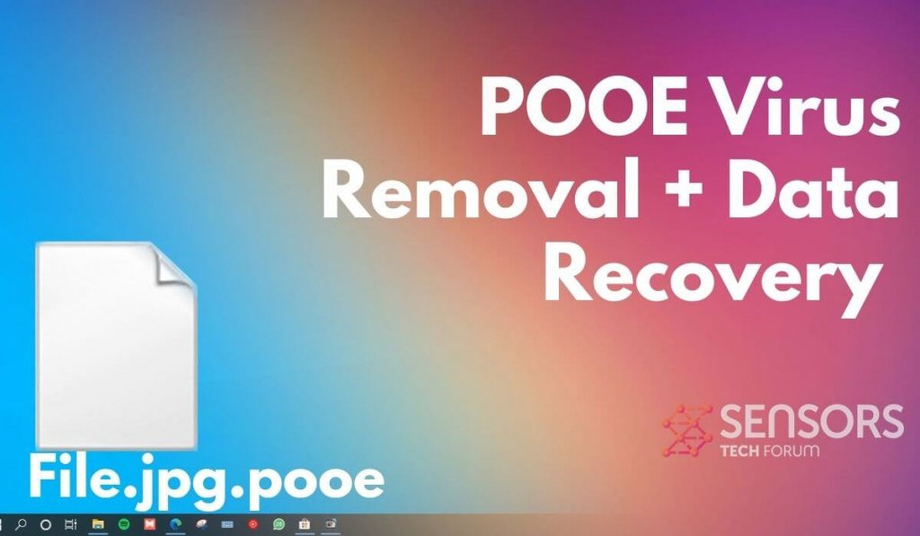 Pooe Virus [.pooe File] - Removal & Recovery Guide [Free Fix Steps]