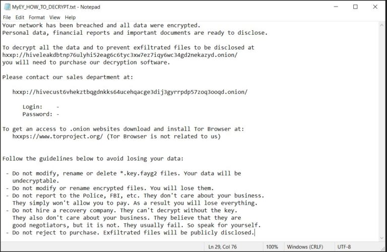 What Is a Ransom Note?
