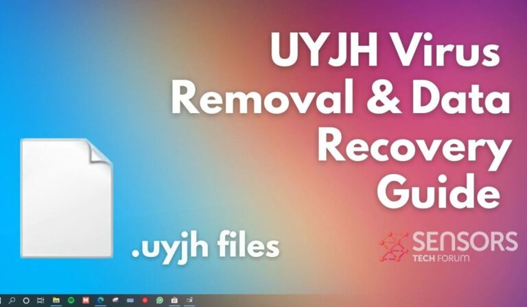 Virus ransomware UYJH [.Archivos uyjh] Quitar & desencriptar [Guía gratis]