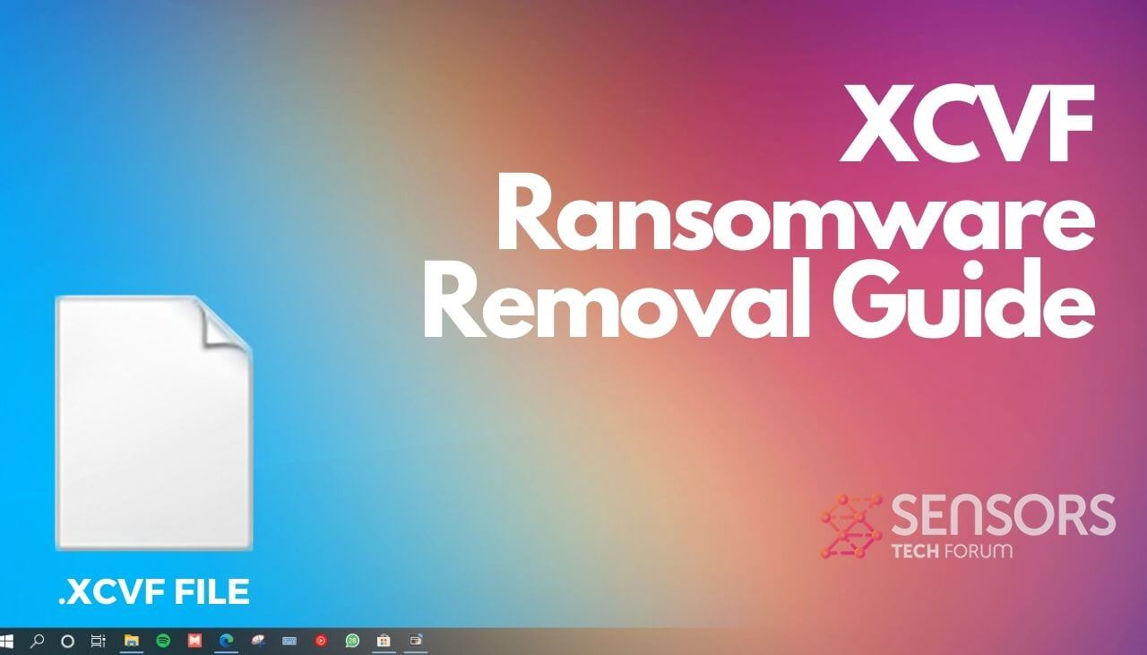 XCVF Virus Ransomware [.xcvf Files] Remove & Decrypt Tips [Free Fix ...
