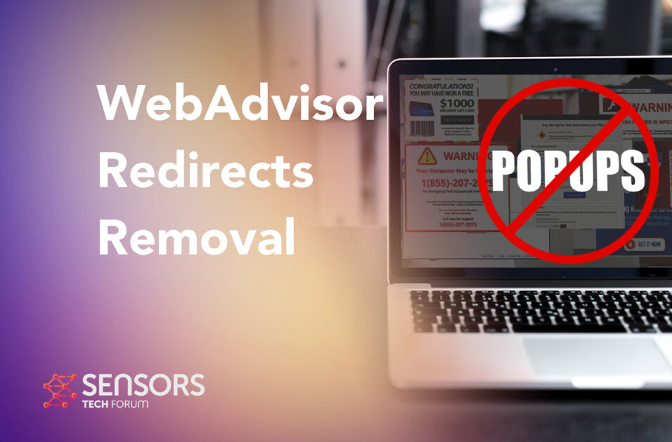 WebAdvisor Pop-up Virus - How to Remove It [Free]