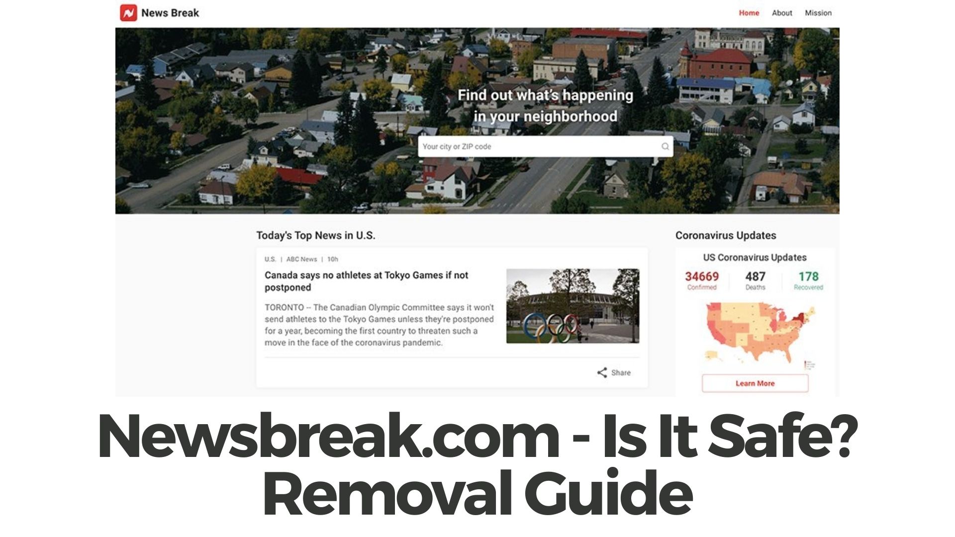 Newsbreak.com - Is It Safe? [Removal Guide]