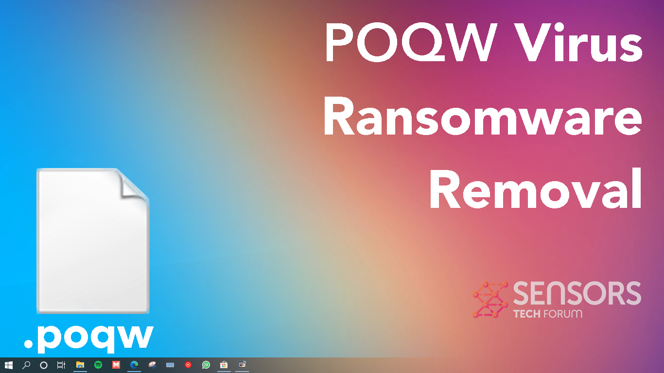Vírus POQW Ransomware [.arquivos poqw] Retirar + Correção de ...