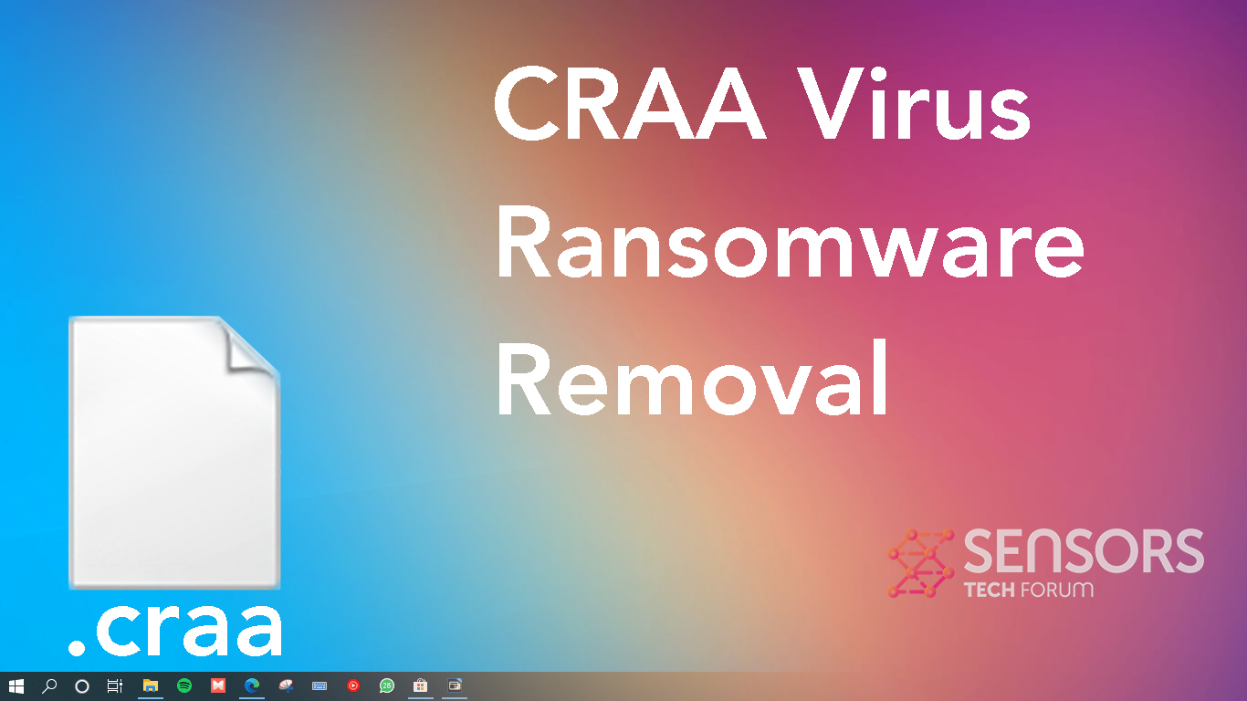 Virus ransomware CRAA [.Craa archivos] Eliminación + Corrección de ...