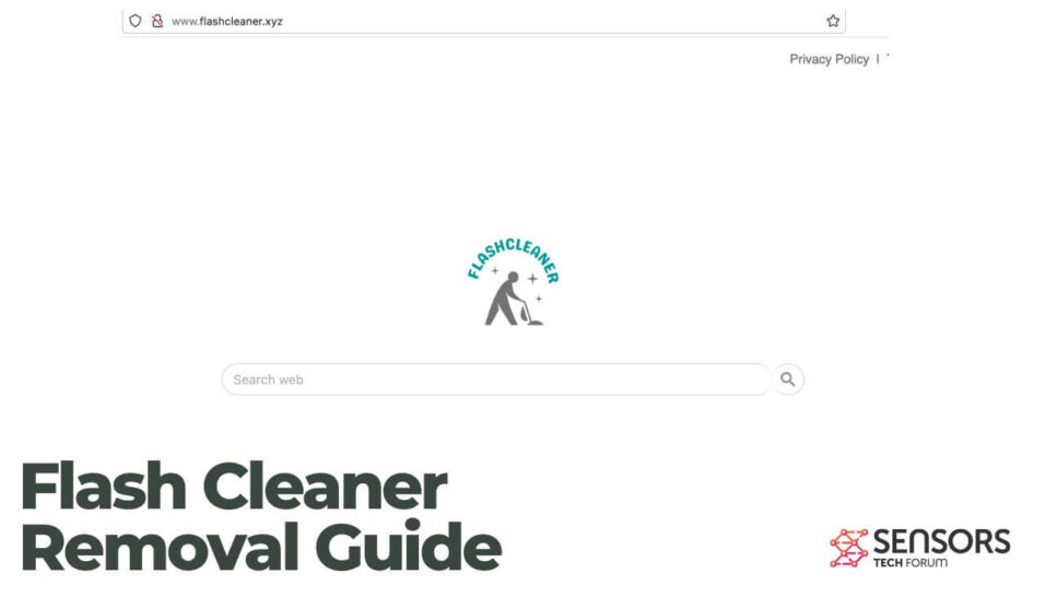 Flashcleaner.xyz Browser Hijacker Removal