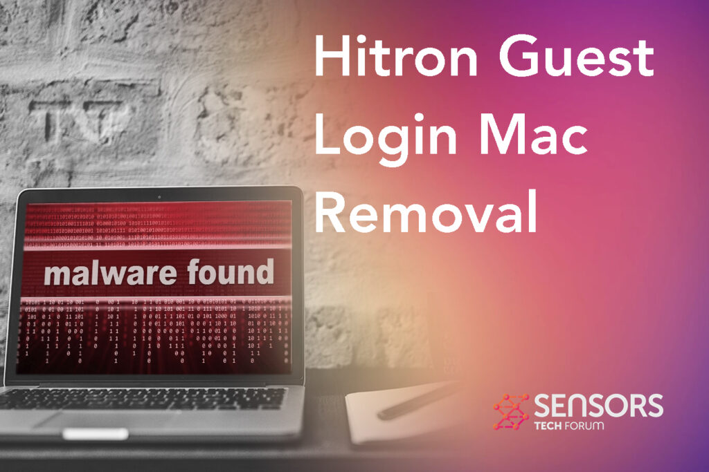 Hitron Guest Login Vírus Mac - Guia de remoção