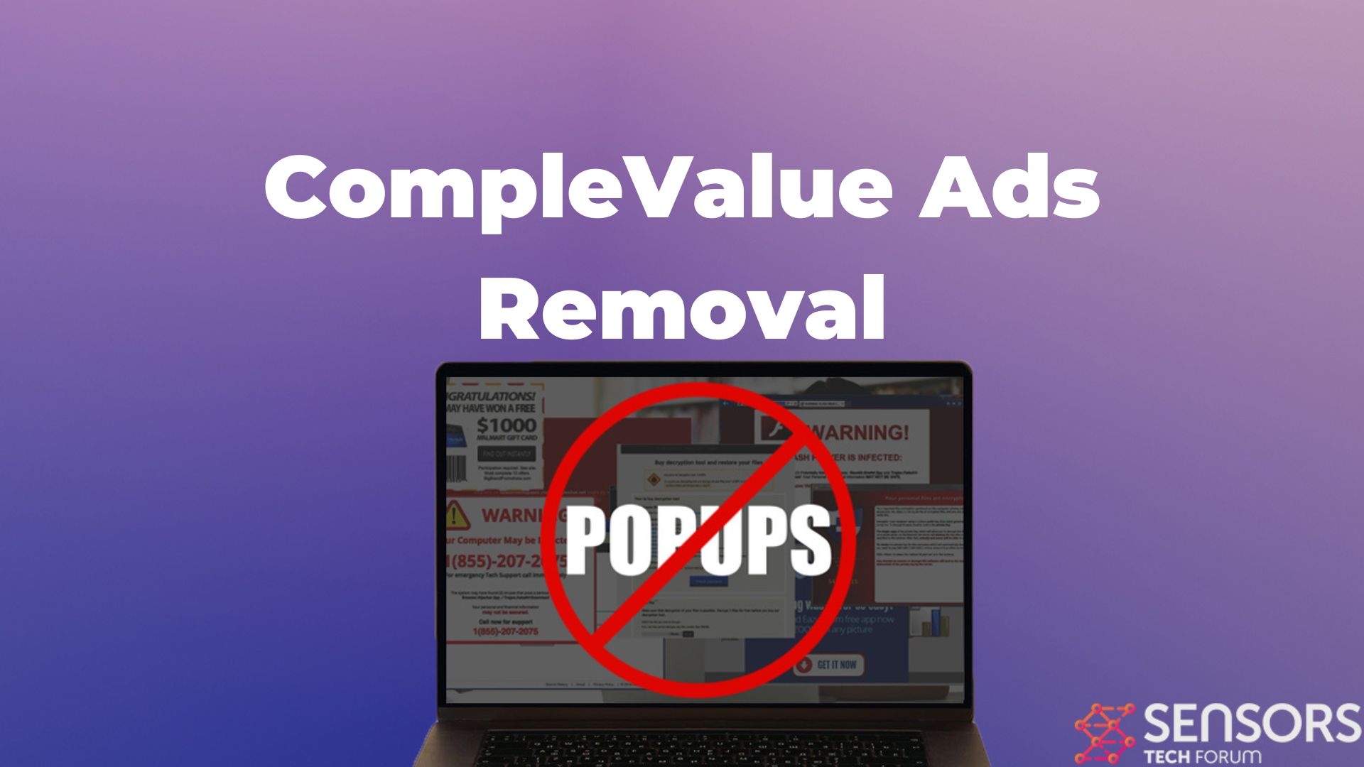 CompleValue Ads Virus Removal [Guide]