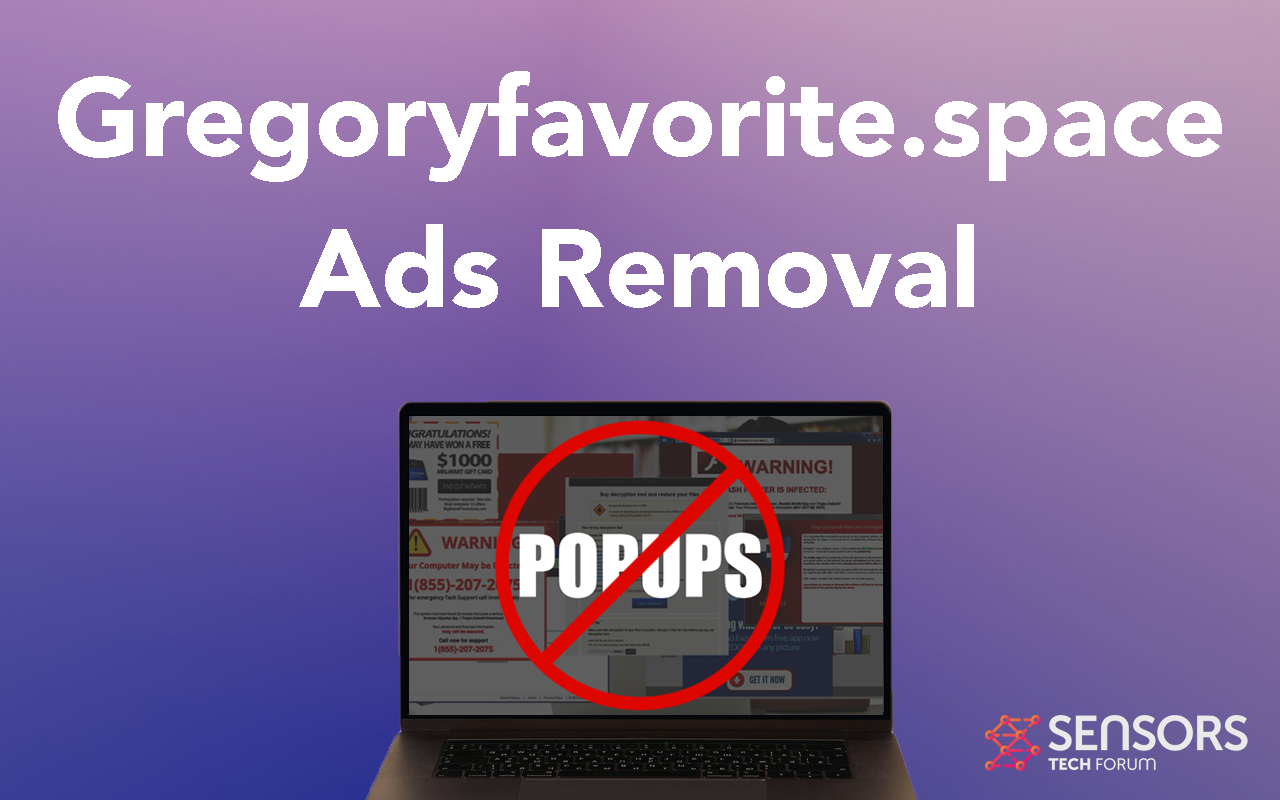 Gregoryfavorite.space Pop-up Ads Removal Guide [Fix]