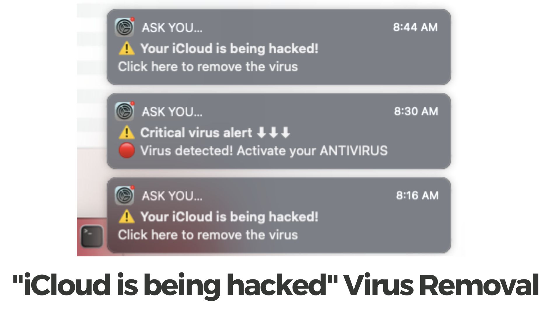 Remove "iCloud Is Being Hacked" Mac Pop-up (5-Min Guide)