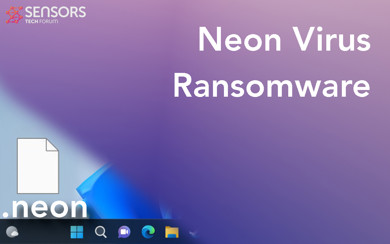 NEON Virus Ransomware [.neon Files] Remove + Decrypt