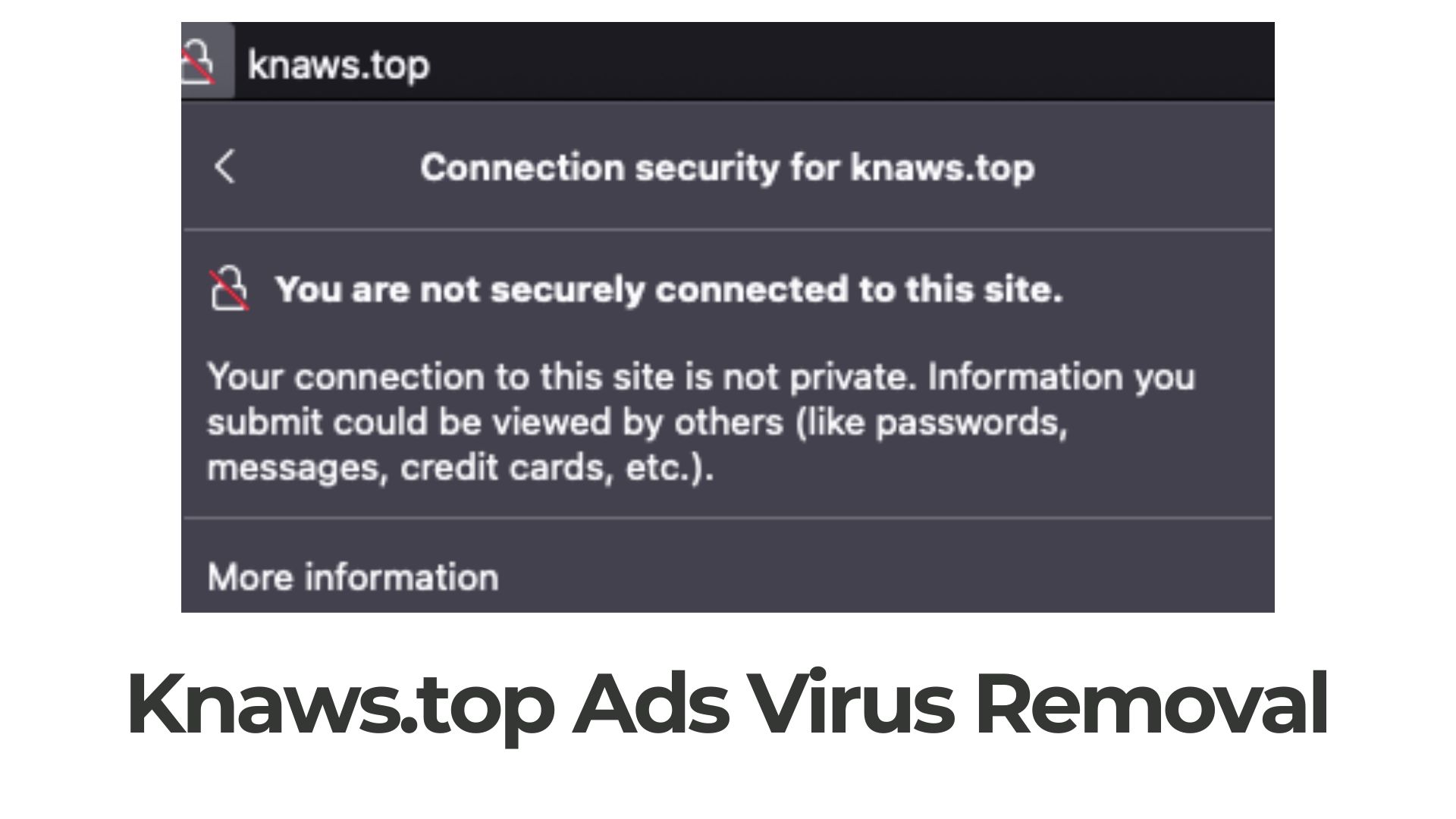 Knaws.top Ads Virus - Removal [5 Minutes Guide]