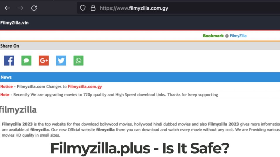Is Filmyzilla.plus a Safe Download Site? Virus Analysis Review