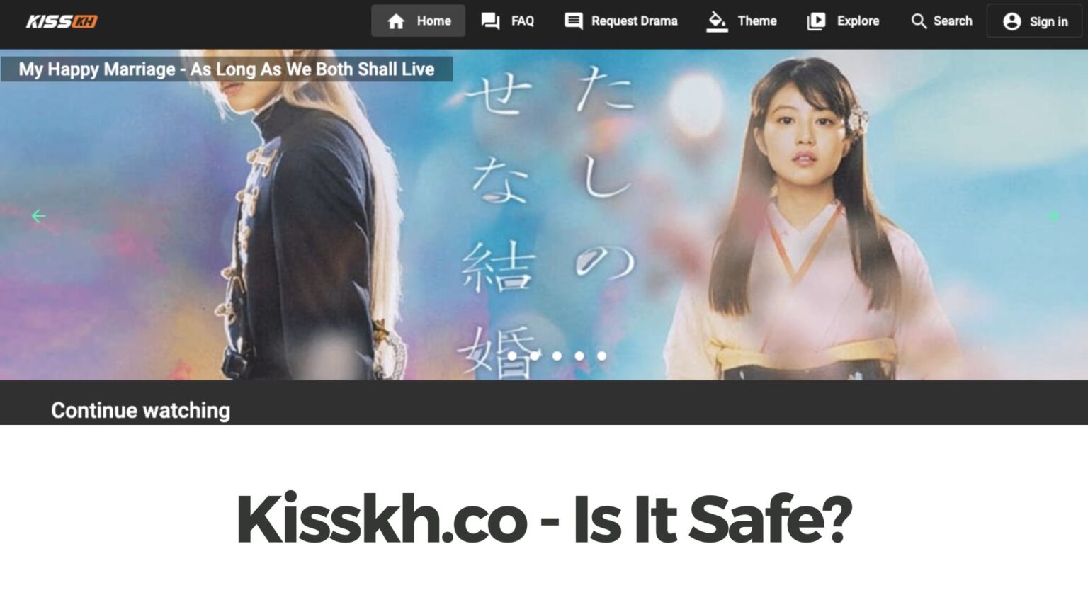 Kisskh.co - Est-ce sûr? [Vérification du site Web]