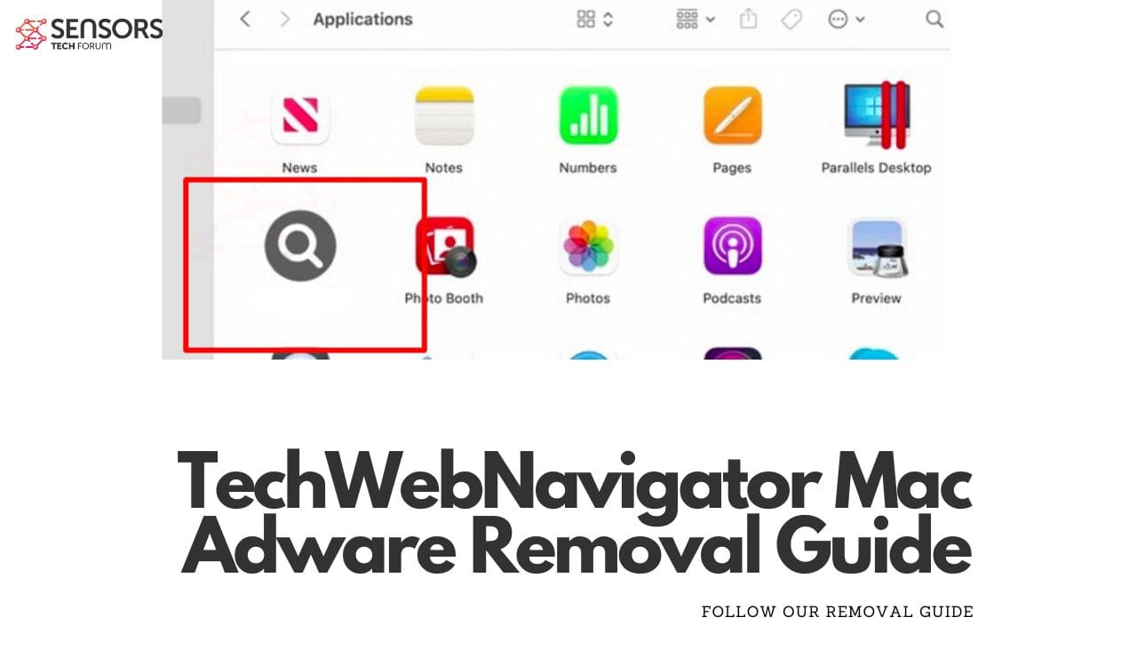 Remove TechWebNavigator Pop-up Ads