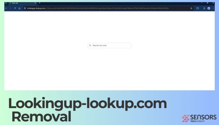 Lookingup-lookup.com Browser Redirect Virus Removal