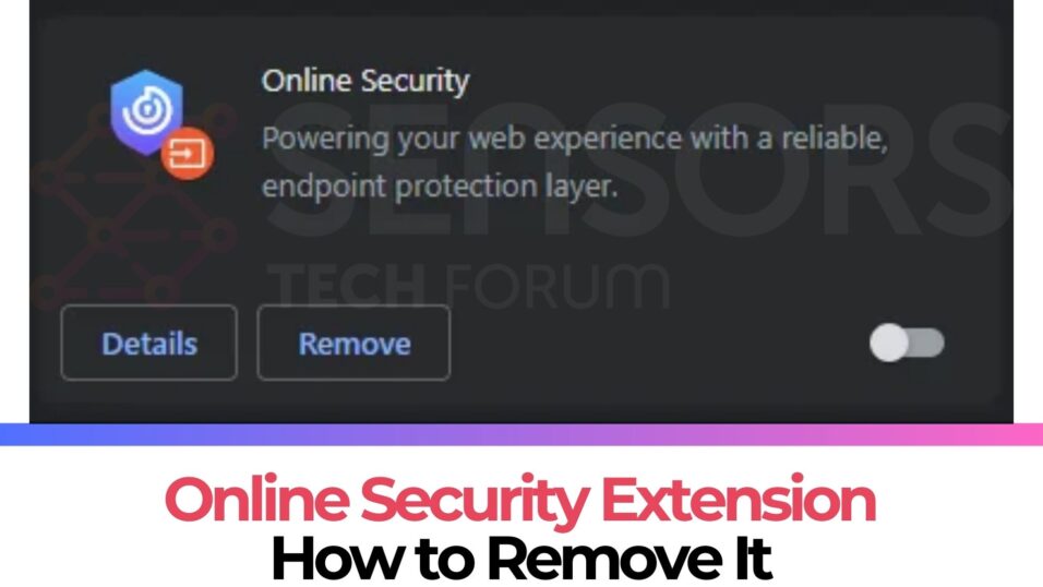 Online Security Chrome Extension - Removal [Fix]