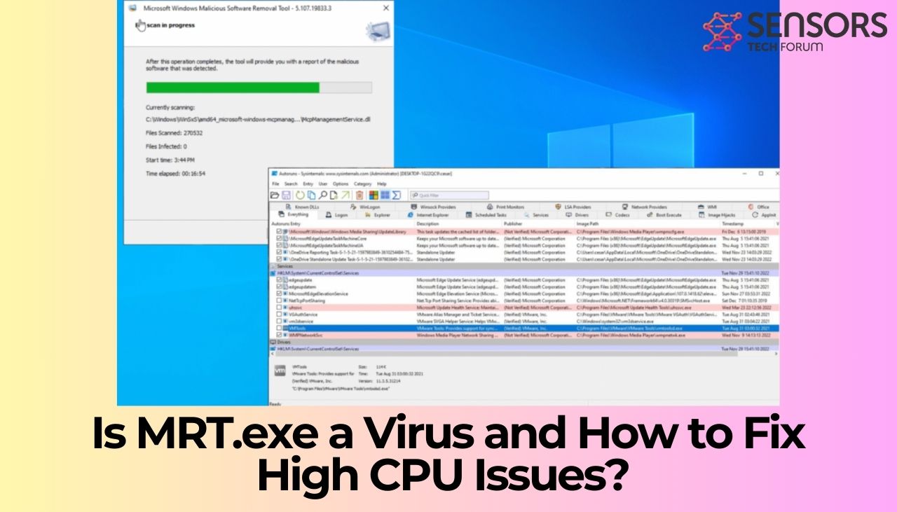 Is MRT.exe a Virus? How to Fix High CPU Usage Is MRT.exe a Virus? How to Fix High CPU Usage