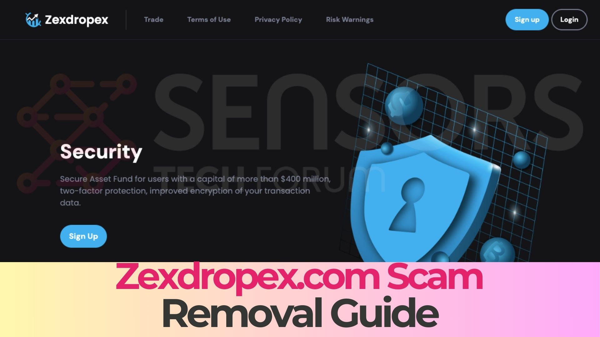 Zexdropex.com Ads Virus - How to Remove It [Solved]