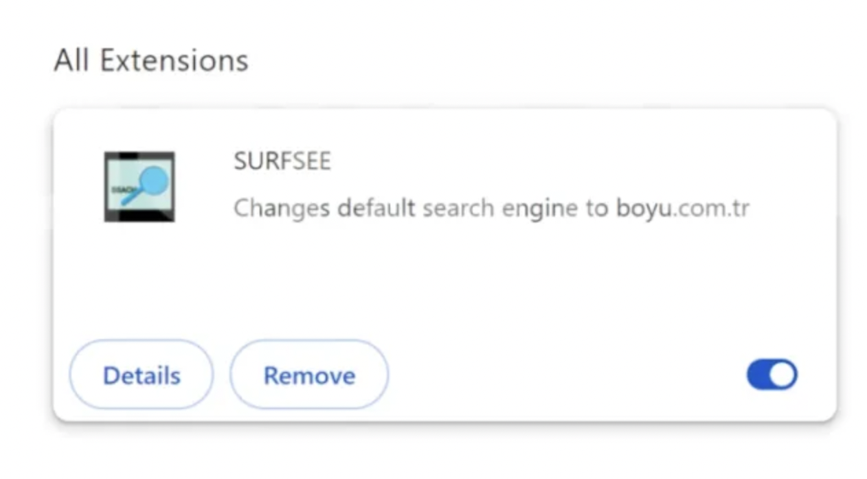 SURFSEE Browser Extension Removal Guide