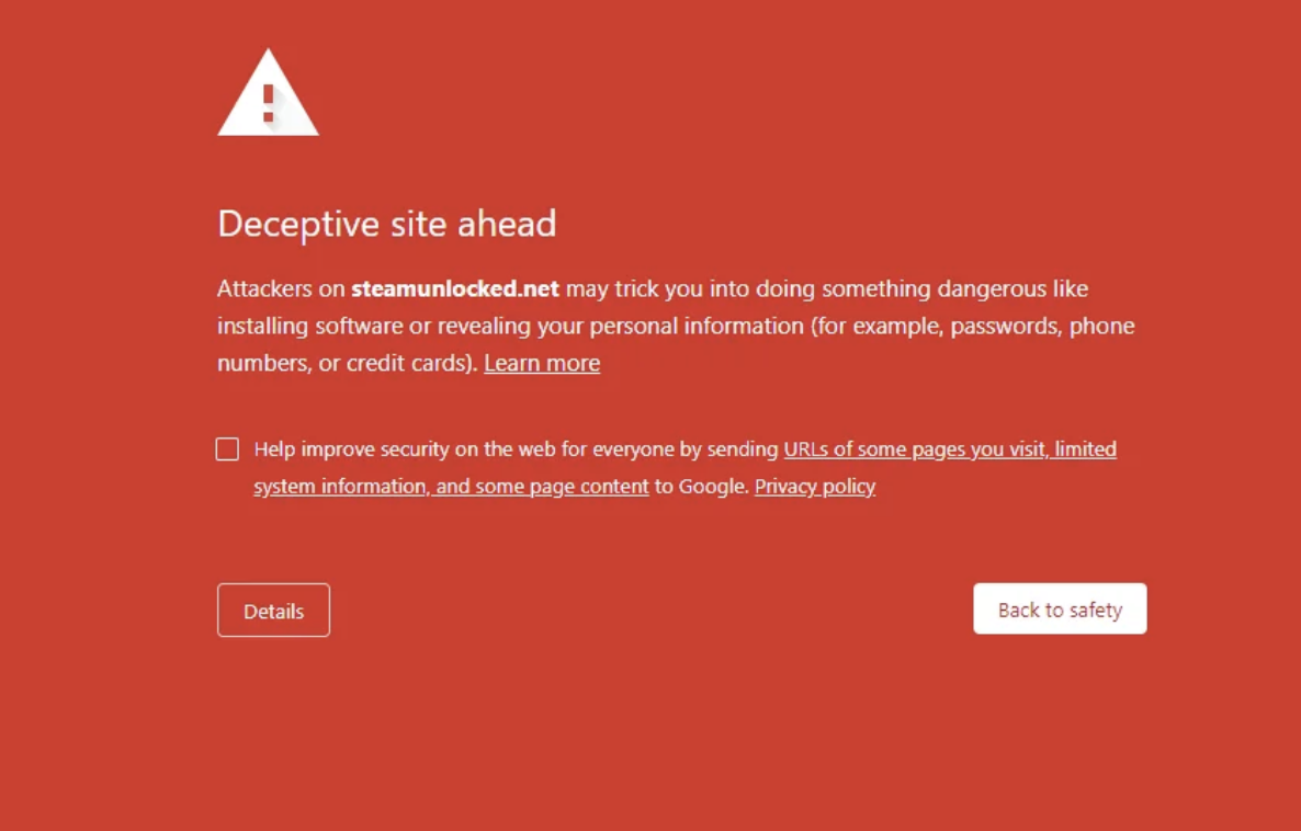 SteamUnlocked - Is It Safe? [Virus Removal Guide]