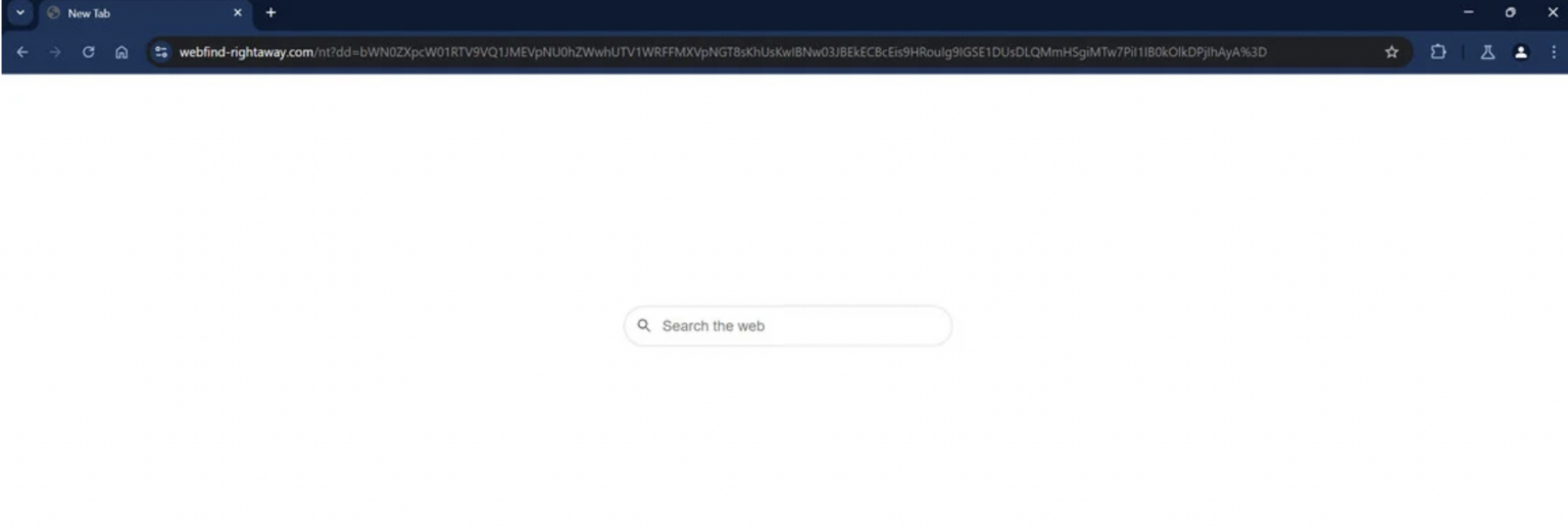 Webfind-rightaway.com Redirect Virus - How to Remove