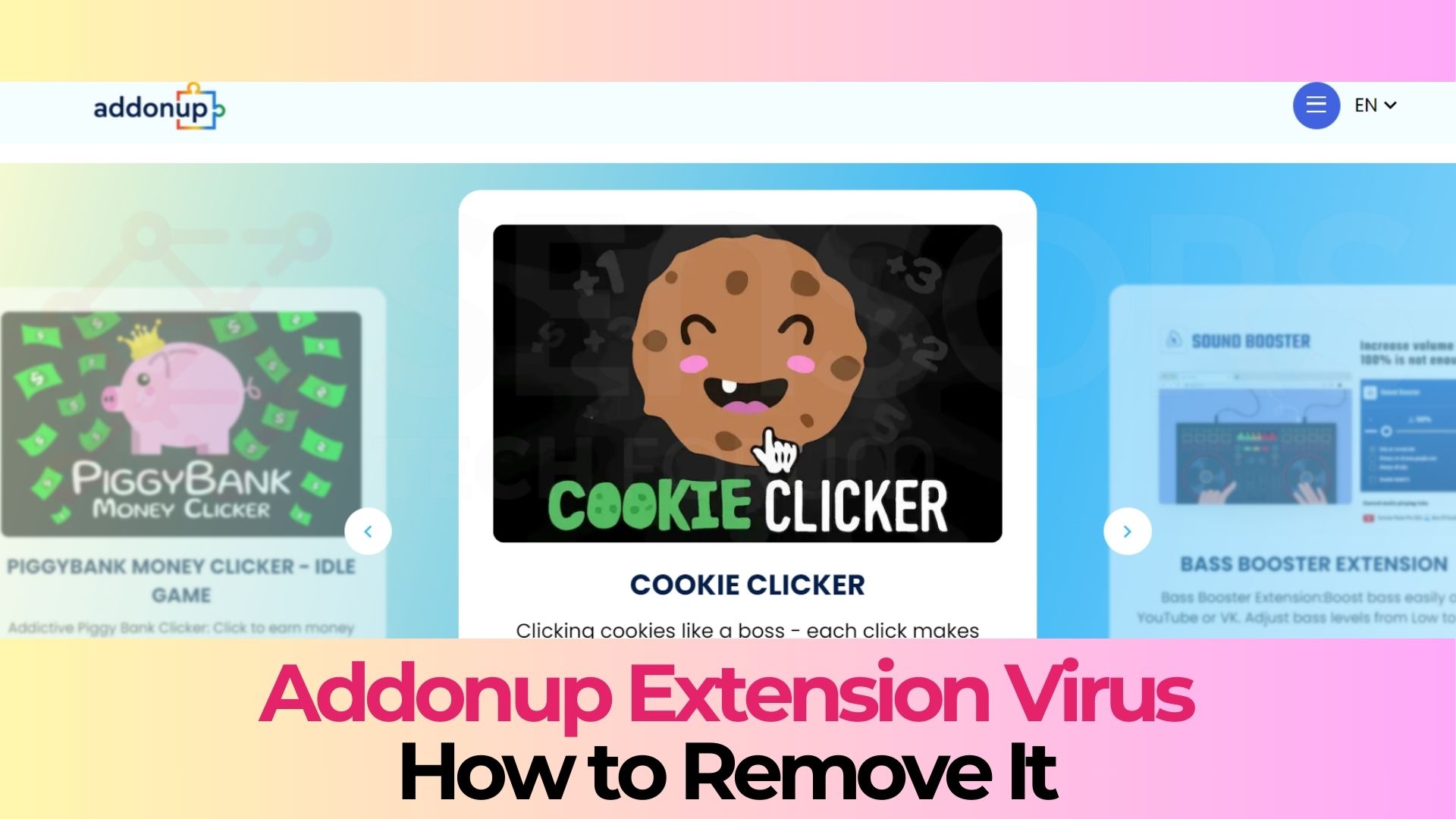 Addonup Extension Virus - How to Remove It [Guide]
