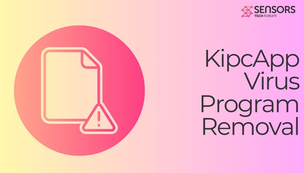 KipcApp Virus Program - How to Remove [Guide]
