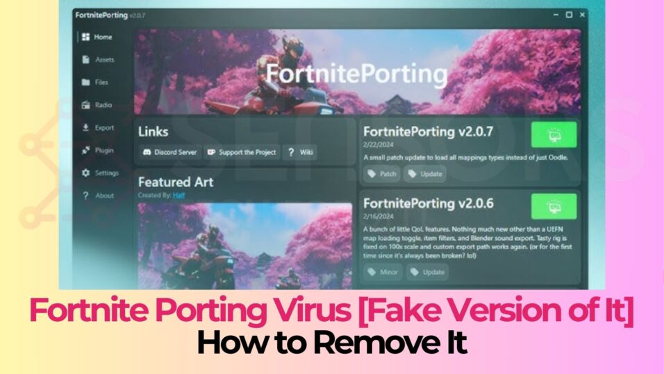 Fortnite Porting Virus - Er det sikkert? [Removal Guide]