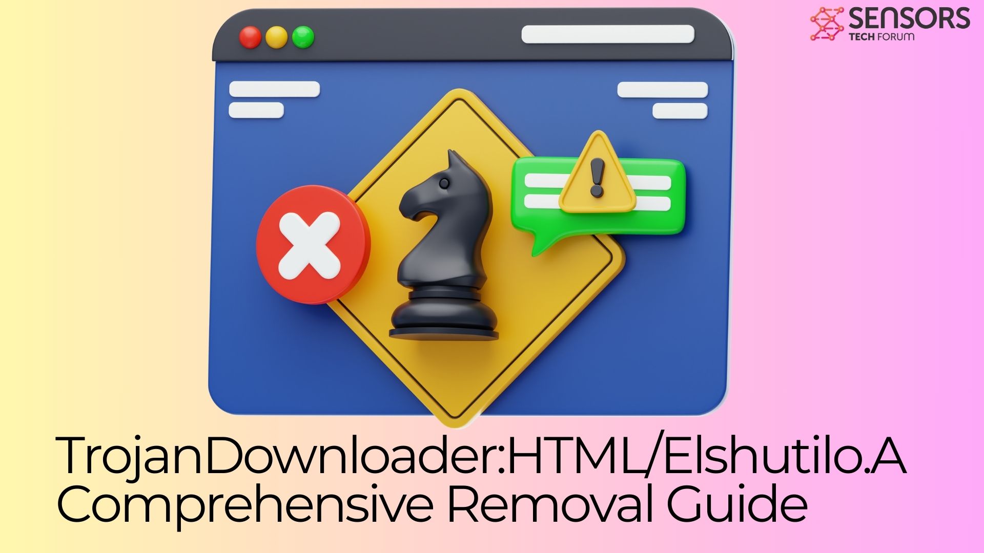 TrojanDownloader:HTML/Elshutilo.A Removal Guide