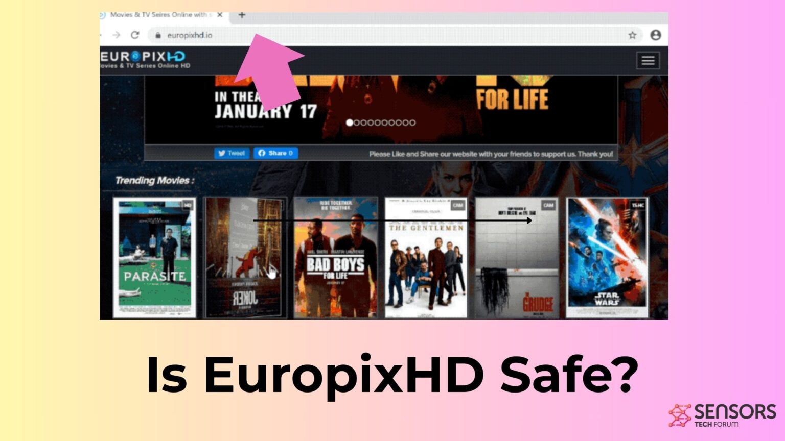 EuropixHD.io - Is It Safe (Virus Check & Removal)