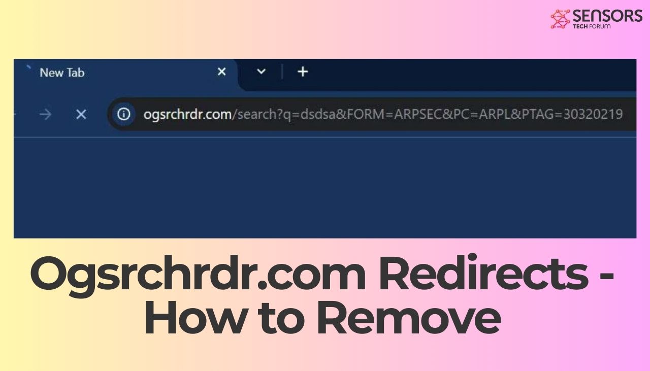 Ogsrchrdr.com Redirect Virus Removal Guide - How to, Technology and PC ...