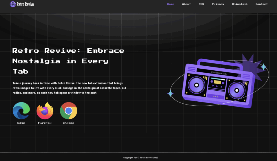 Retro Revive Extension Virus Removal Guide