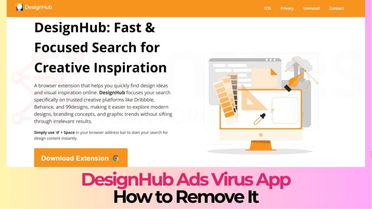 DesignHub Ads Virus - Removal Guide [Solved]