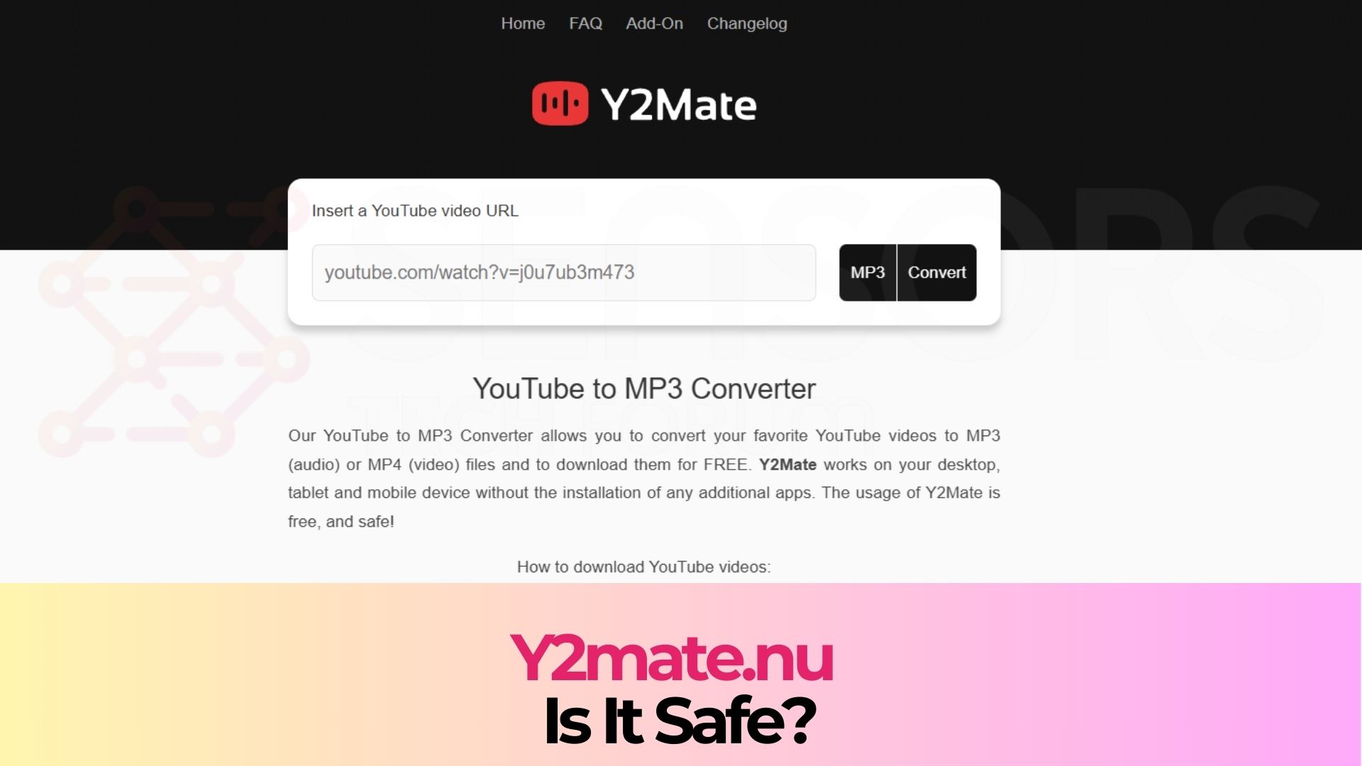 Virus de redireccionamiento de Y2mate.nu - Cómo eliminarla?