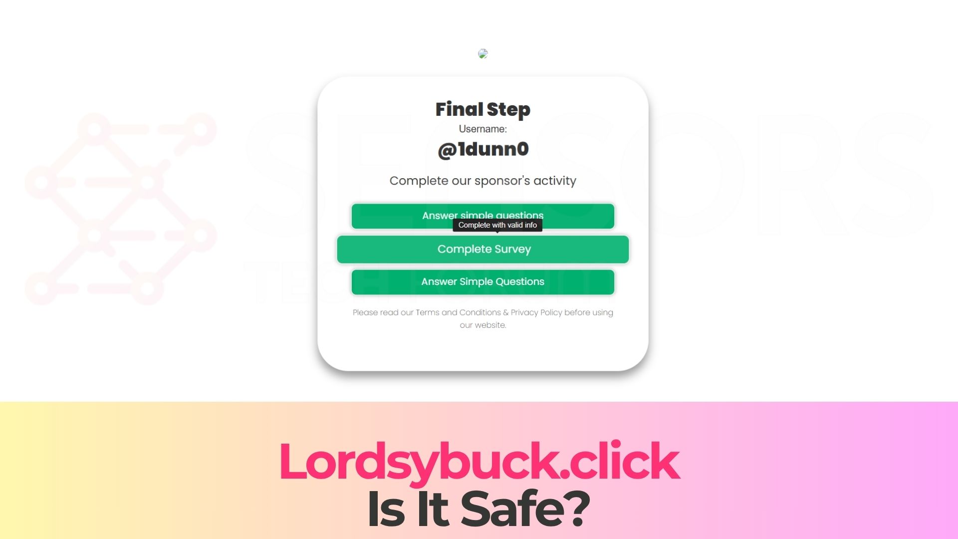 Lordsybuck.click - Is It Safe? [Roblox Scam Review]